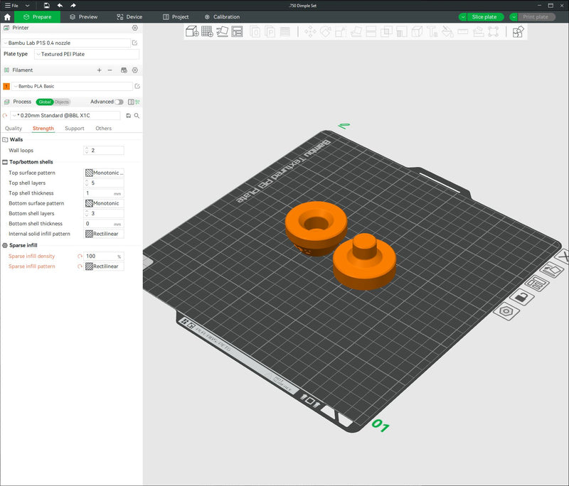 Wide-Face Dimple Dies – Print Your Own!