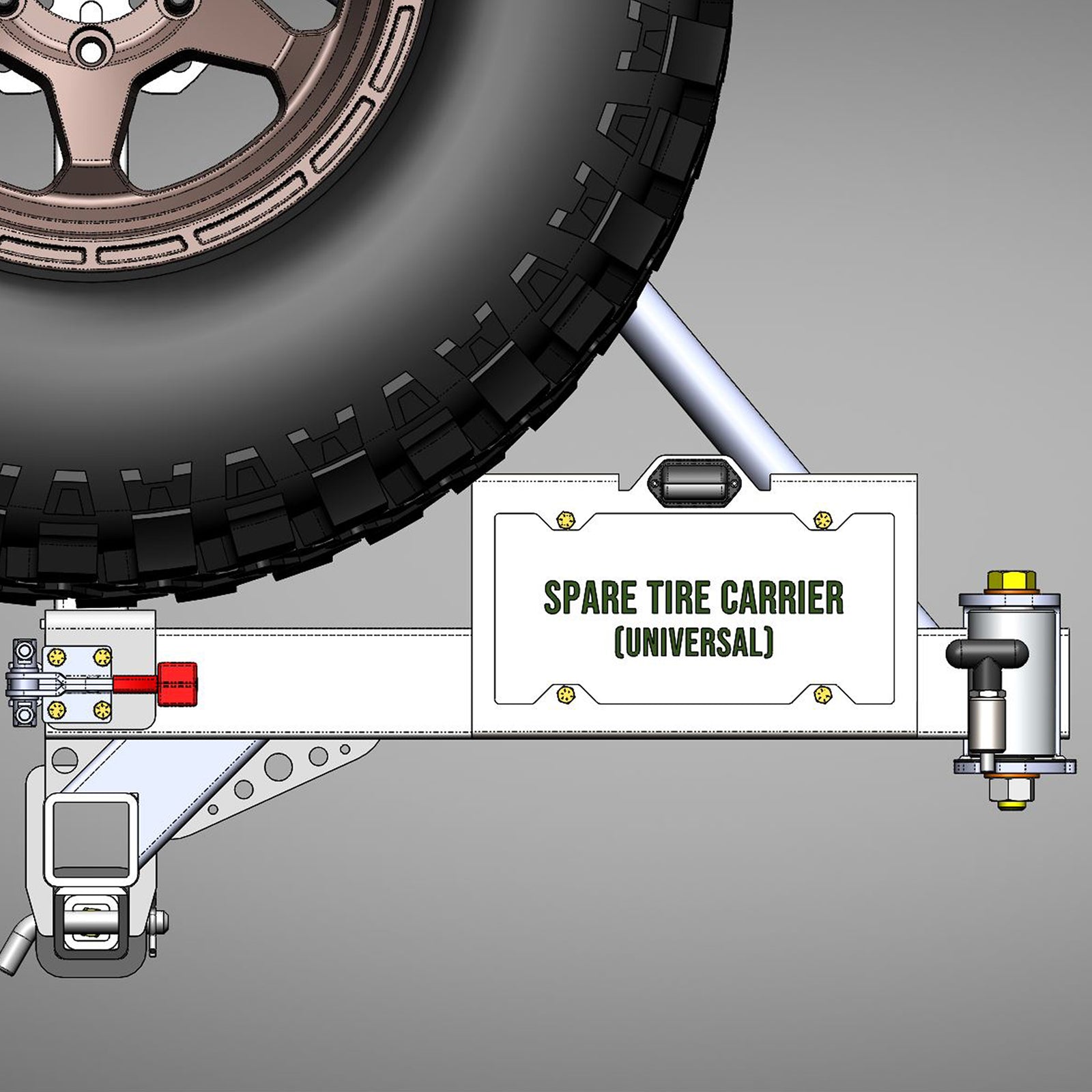 Heavy Duty License Plate Frame