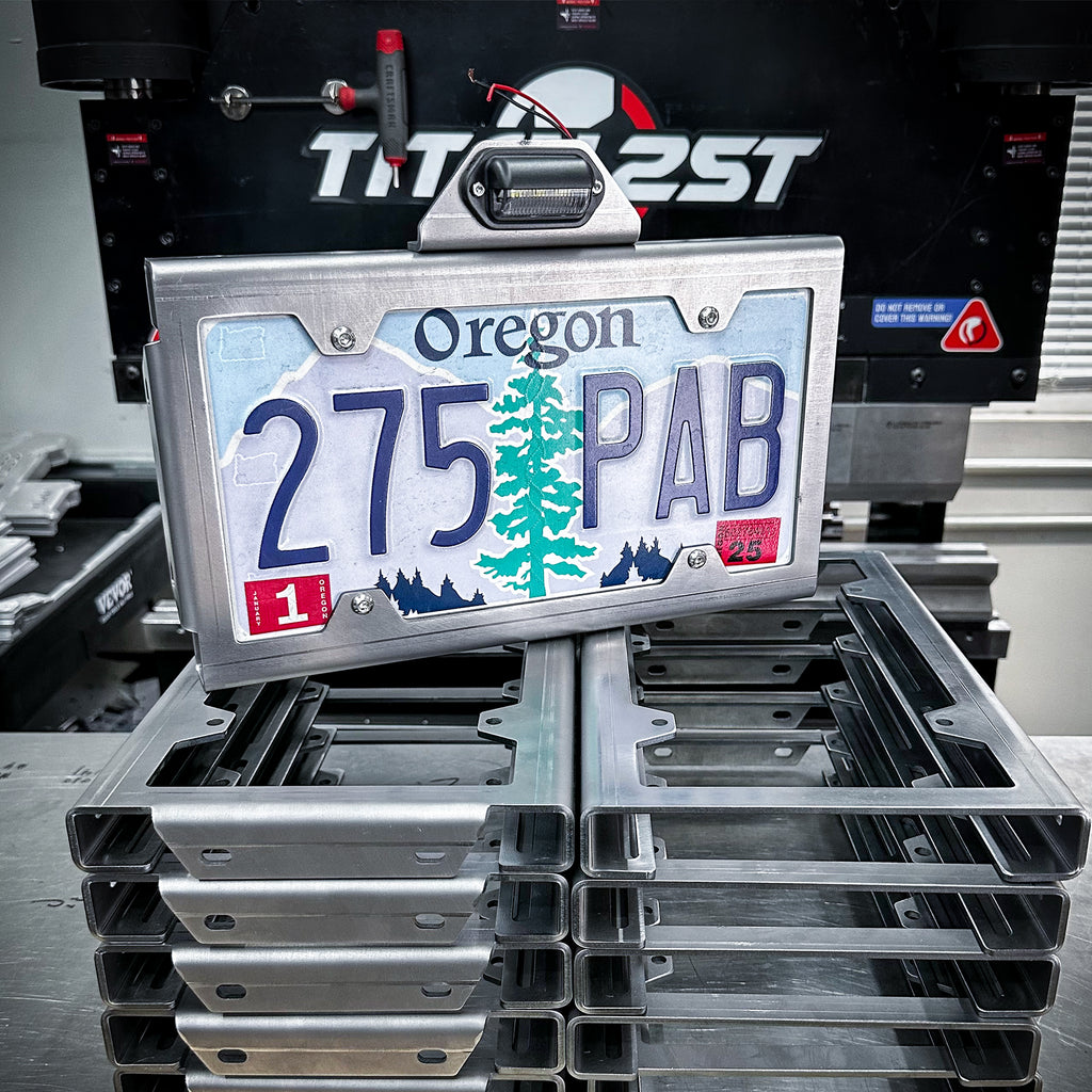 Heavy Duty License Plate Frame [6"X12"] Standard Size for Cars, RVs, T